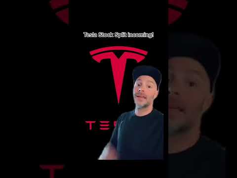 Tesla stock split incoming! Strap in everyone! #stocks #stockmarket #finance #tesla #tsla