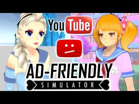 How to Make Yandere Simulator Advertiser Friendly (Frozen & Kawaii Mods)