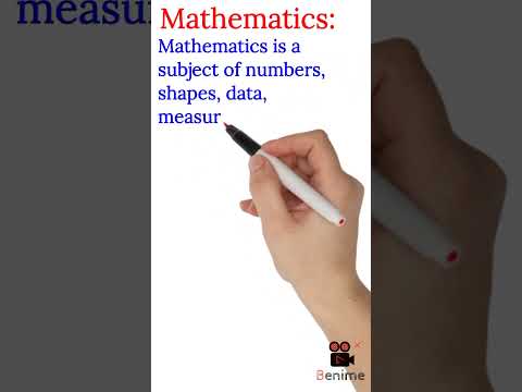What is Mathematics? Definition of Mathematics?#mathematics #definition #subject