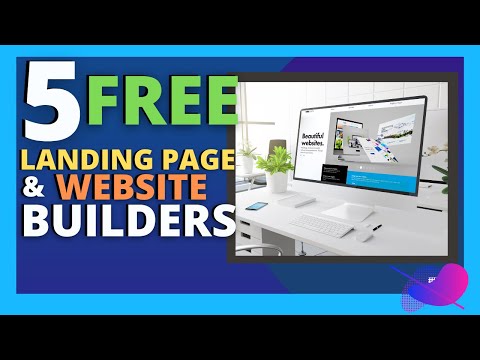 5 FREE LANDING PAGE BUILDERS FOR AFFILIATE SALES FUNNEL AND CPA MARKETING