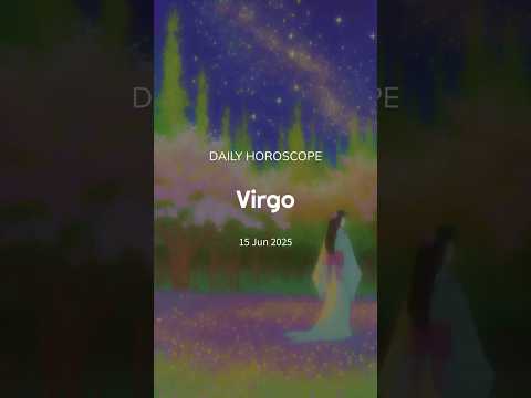 Virgo Daily Horoscope – 15 June 2025