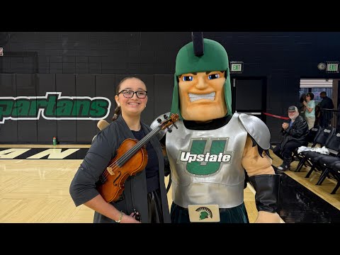 USC Upstate Basketball National Anthem Sabrina Patel