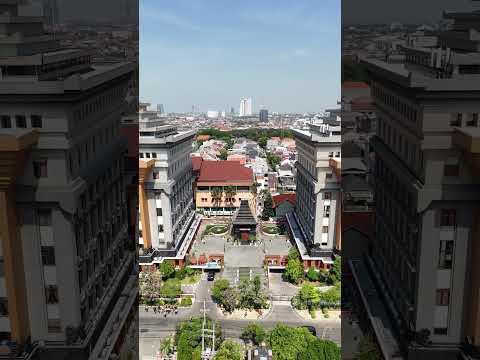 POTRET UNIVERSITAS WIJAYA KUSUMA SURABAYA DARI UDARA