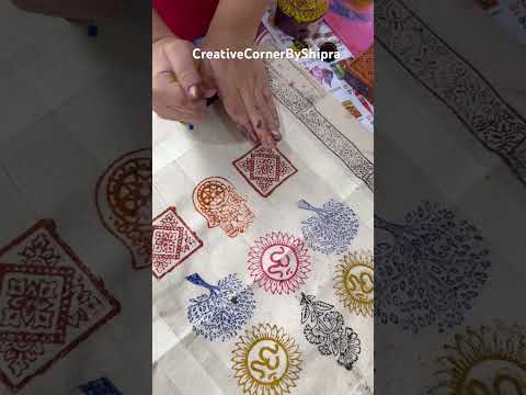 #tutorial #diy #acrylic #craft #blockprint #diy#workshop