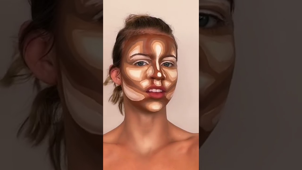 SATISFYING CONTOUR BLENDING VIDEO!!! | Sydney Morgan #shorts