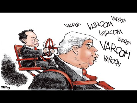 JUNE 16 Funny American Political Cartoon - Breaking News - USA Politics Comic - Trump Satire & Humor