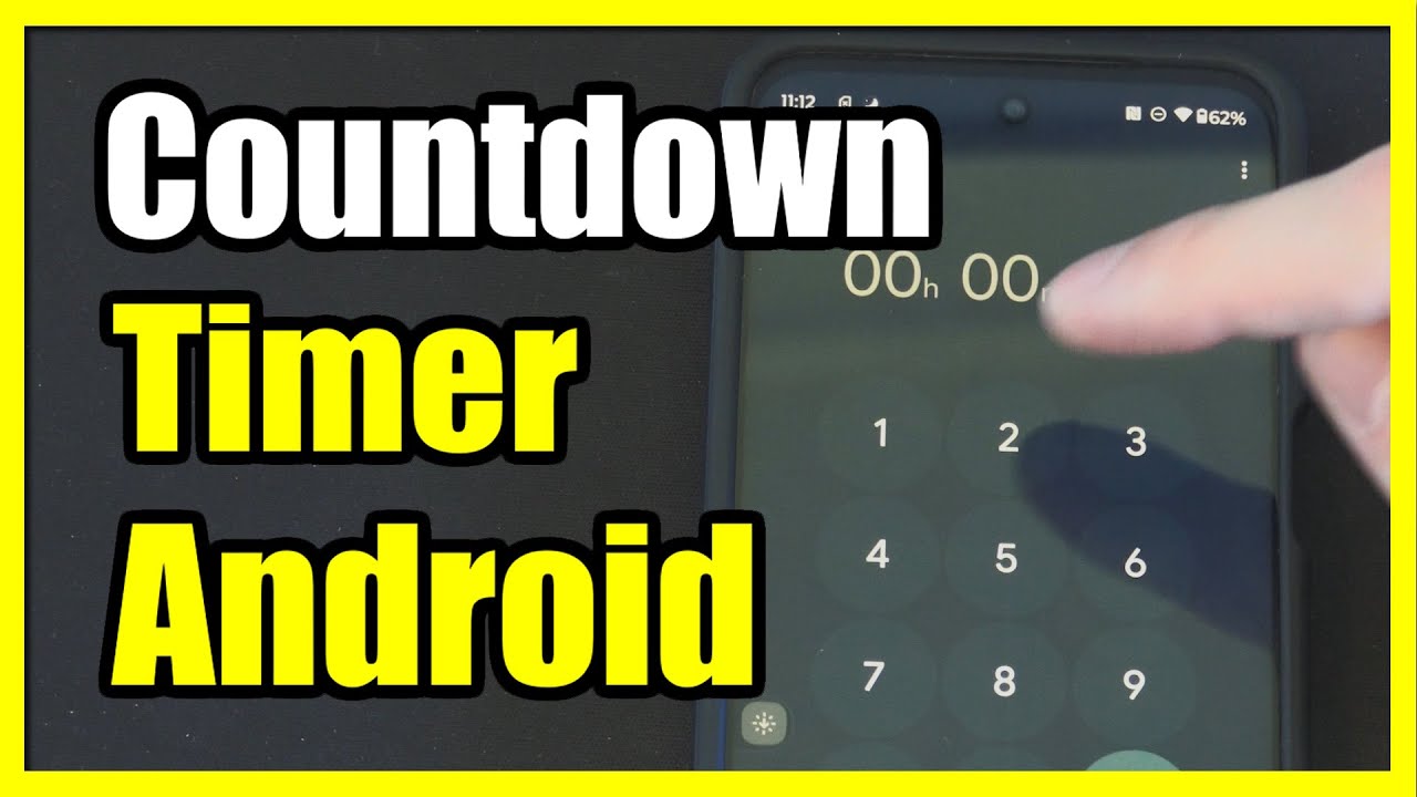 How to Use a Countdown timer on Android Phone (Settings Tutorial)