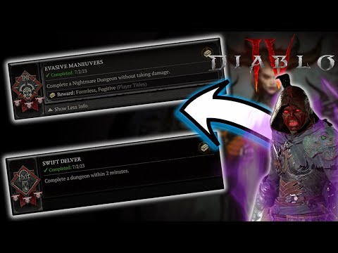EASY Way to Get These Tough Achievements | Diablo 4