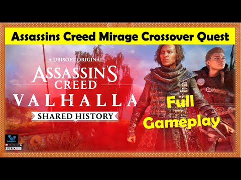 Assassins Creed Valhalla - Assassins Creed Mirage Crossover | Shared Memory Full Gameplay