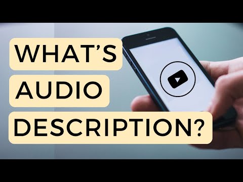 How Do Blind People Watch Videos? | What is Audio Description?