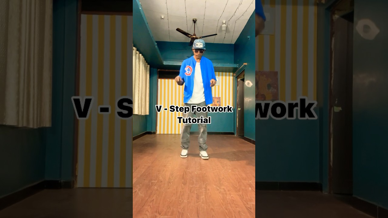 V step footwork tutorial #vstep #cwalk #cwalktutorial #jddancetutorial