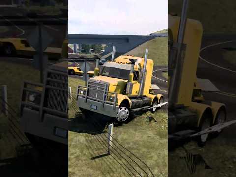 Bad ending!!!#shorts #americantrucksimulator #truck