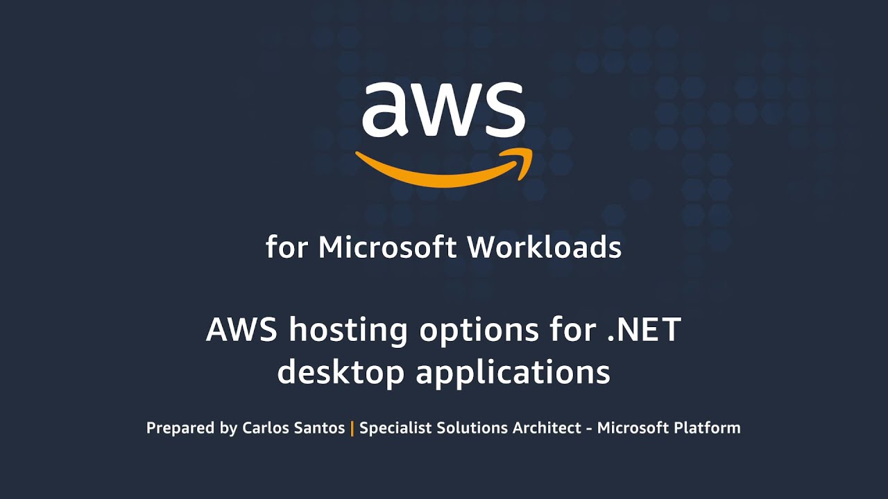AWS Hosting Option for .NET Desktop Applications