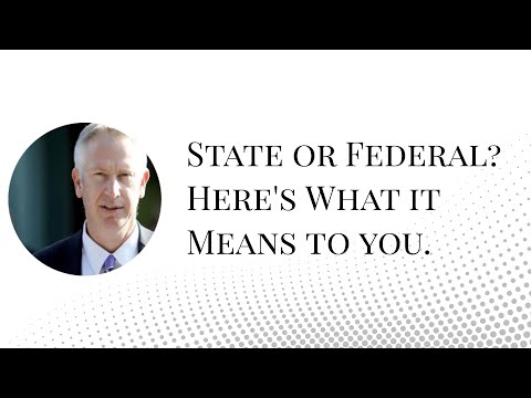 Federal Charges Compared to State Charges in South Carolina