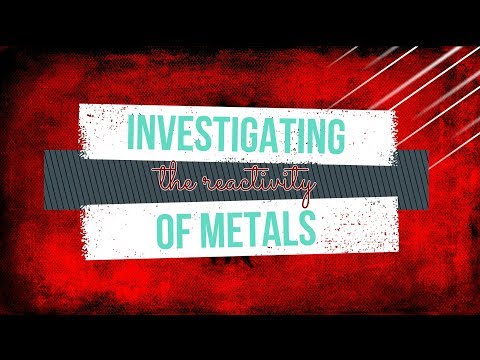 GCSE Chemistry 1-9: Investigating the Reactivity of Metals