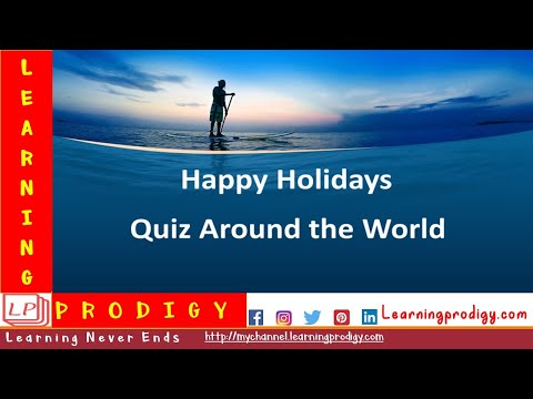 Holiday Quiz - Around the World