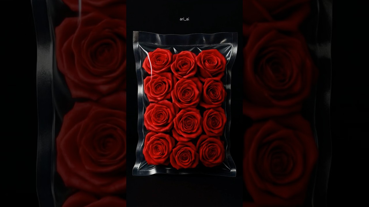 red or pink? ai video tutorial #ai #aiart #aiartist #aiartworks #flowers #aiposter