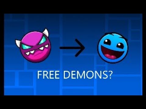 Top 5 Easiest Medium Demons | Geometry Dash