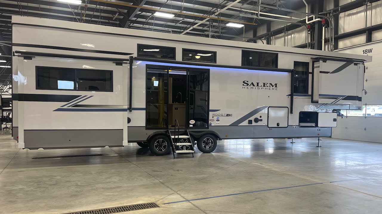 The 2025 Salem Roost43 Debuts as the World's Biggest Fifth-Wheel Hybrid ...