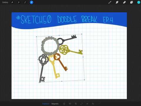 #Sketch50 Tip 4: Import clipart and more layers
