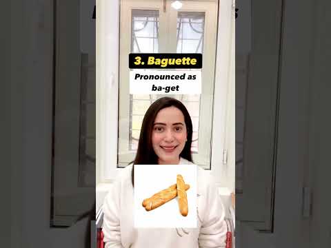 Commonly mispronounced breads 🍞🥯🥖🫓