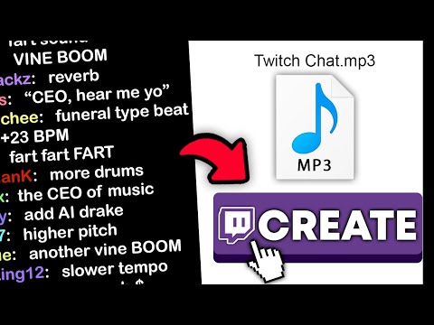 What happens when twitch chat writes a song.