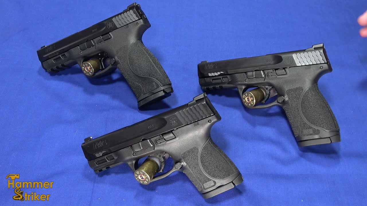 Smith & Wesson M&P Size Comparison: Full Size, Compact & Subcompact