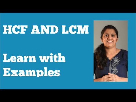 Difference between HCF and LCM