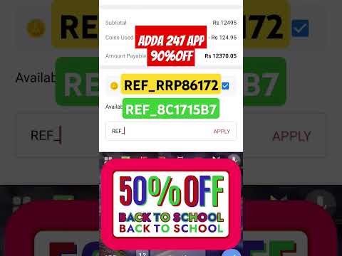♥️🎁📕adda bank mahapack coupon code||adda 247 coupon code today||adda 247 coupon code||adda 247 app