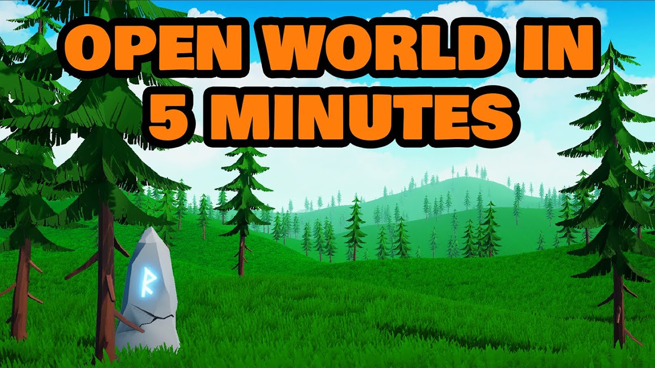 Build a beautiful 3D open world in 5 minutes (updated for Unity 6!)