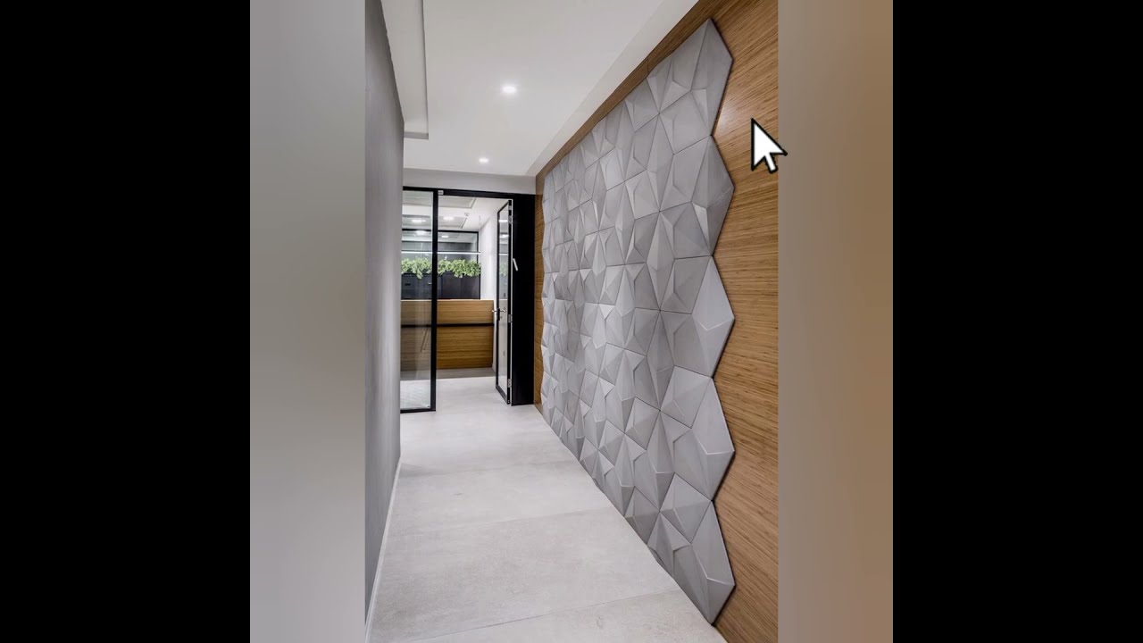 3D wall cladding design ideas#walldecor
