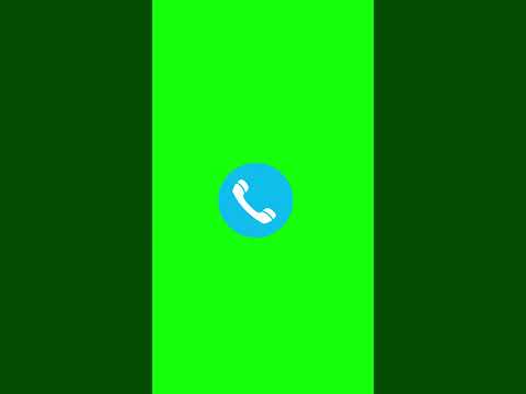 Phone Icon Animation green screen