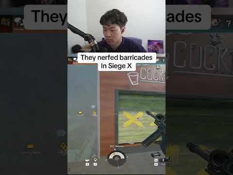 Ubisoft NERFED Barricade Peeks in Siege X π€―