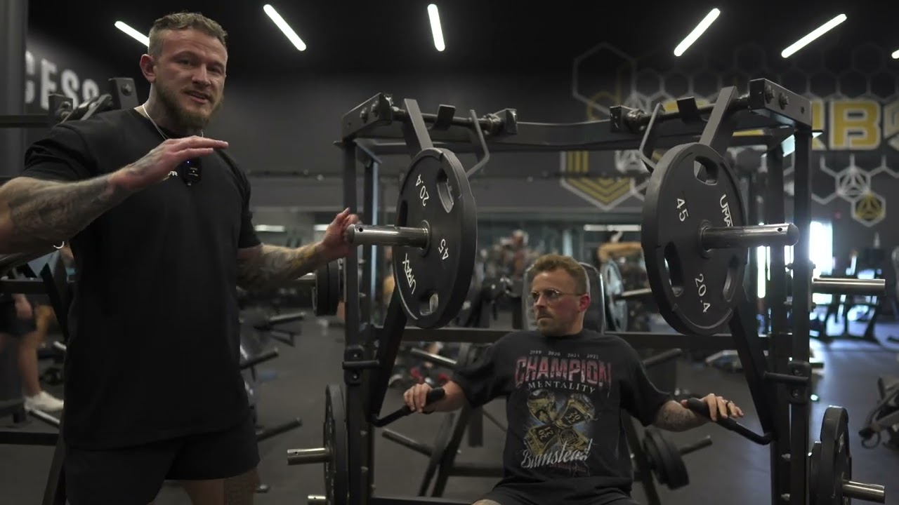 Hammer Strength Decline Press Machine Tutorial
