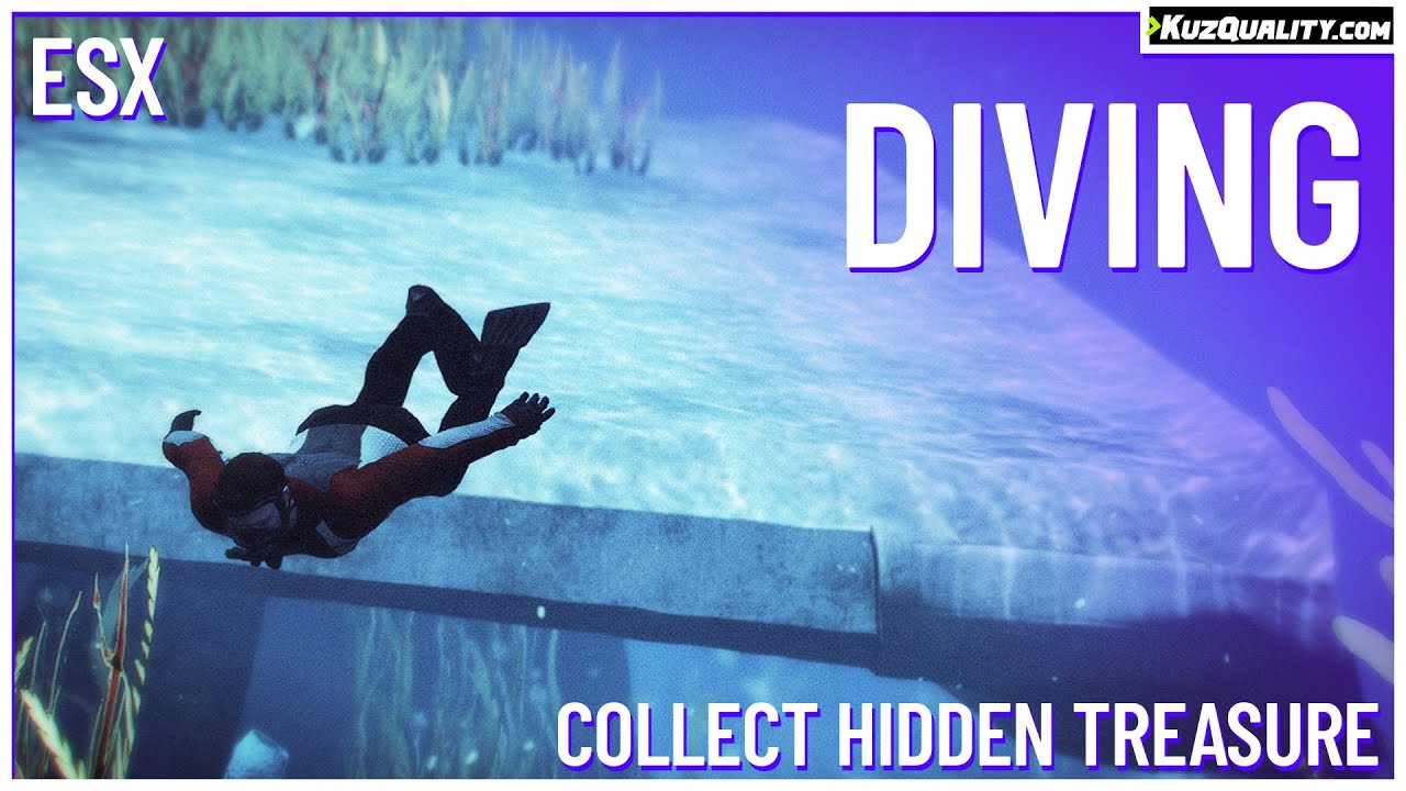Diving Job/System - Collect treasure [ESX] - FiveM Releases - Cfx.re Community