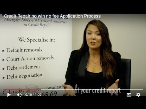 Apply for No Result No Fee Credit Repair Australia wide in 3 easy steps