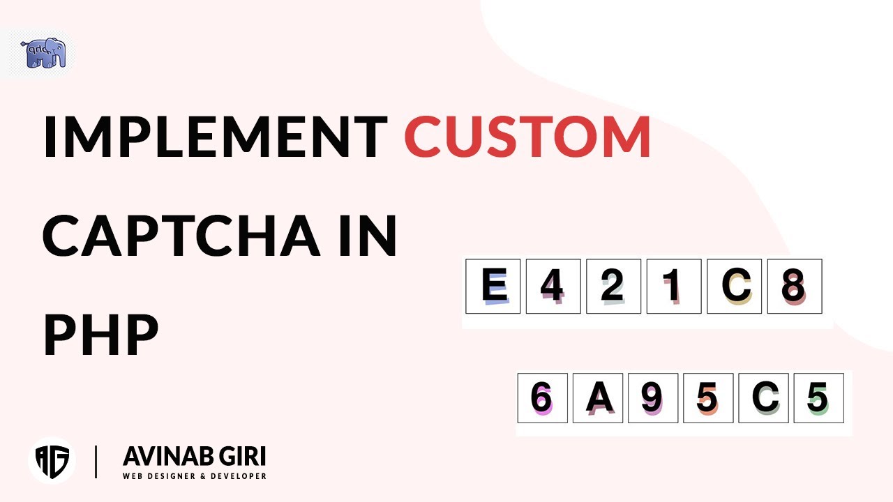 Implement Custom Captcha In PHP