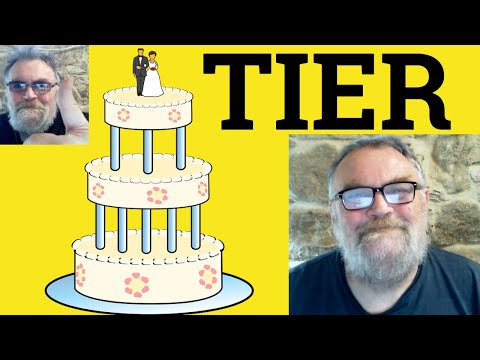 😎 Tier Meaning - Tier Defined - Tier Definition - Tier Examples - How to Say Tier - Tier