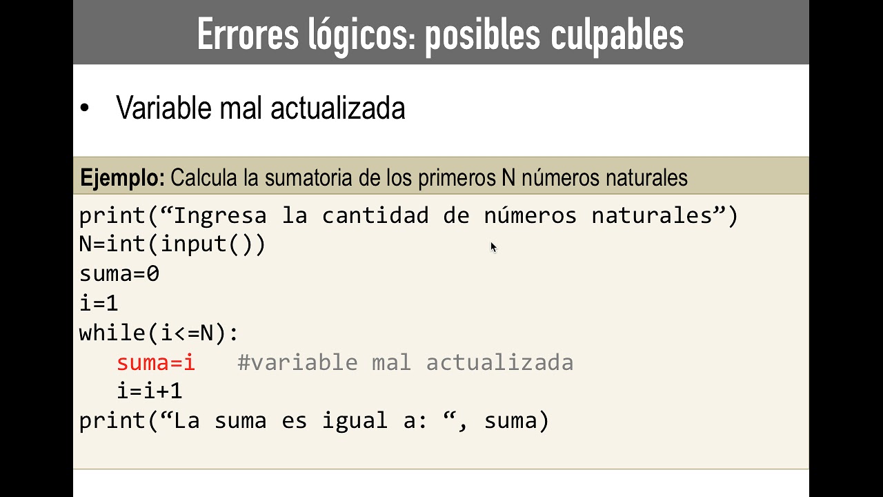 ¿Qué son los errores lógicos con advertencia en la programación? – LIB ASK