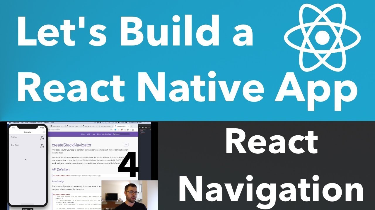 Let's Build a React Native App: React Navigation