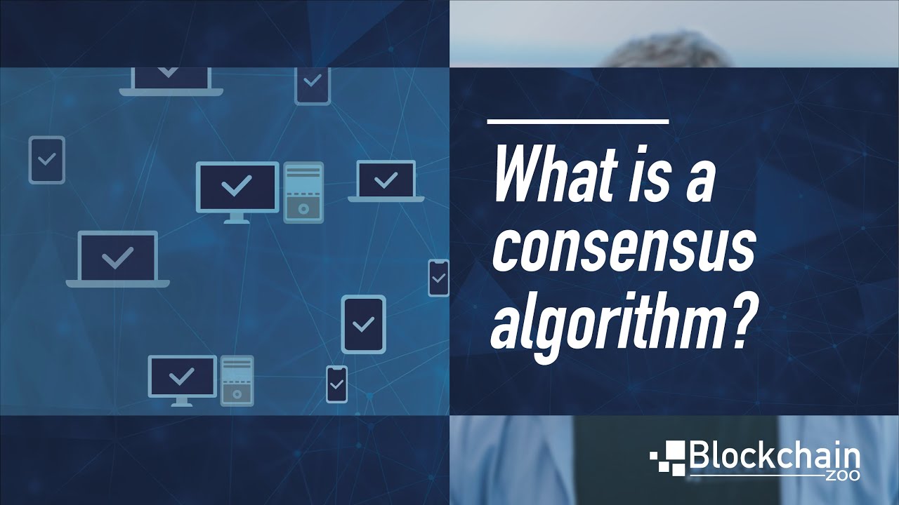 What is a consensus algorithm?