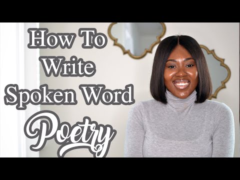 HOW TO WRITE LIKE YOUR FAVORITE SPOKEN WORD POET | TIPS FOR BEGINNERS