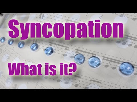 Syncopation. Part 1. What the heck is syncopation? How to read ties and difficult rhythms.