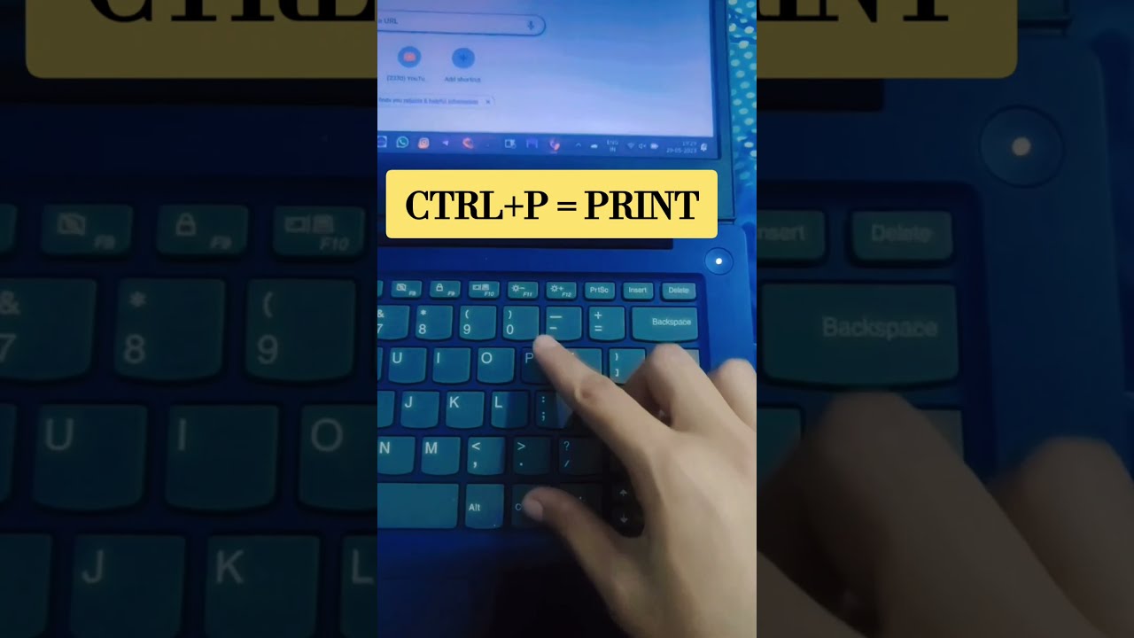 Use of Ctrl+P || ctrl P use ||  #howtoprint #printkaisekaren #youtubeshorts #shorts #viral