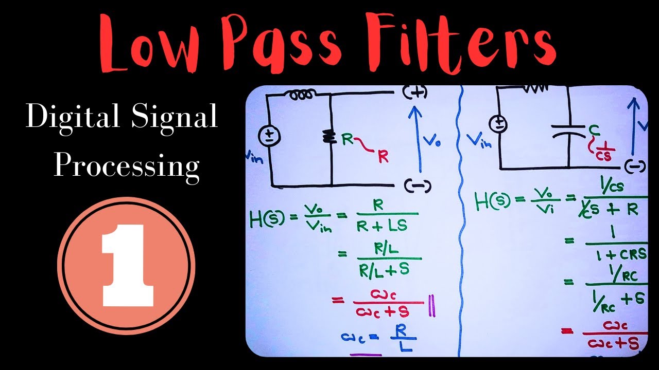 Low Pass Filters | Digital Signal Processing  01 #dsp