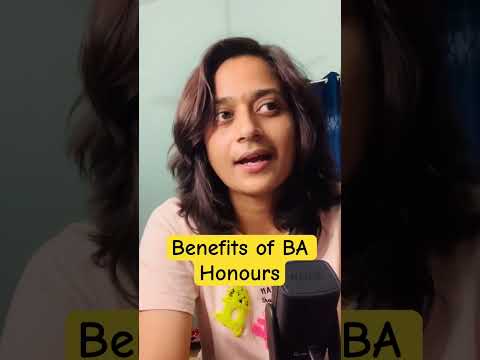 Benefits of BA Honours 👍🏻