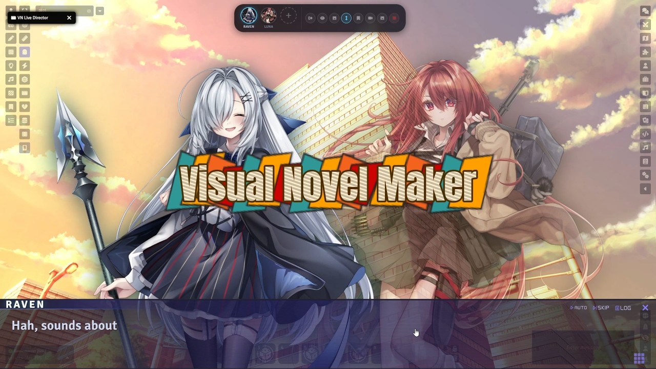 Visual Novel Maker Feature Showcase