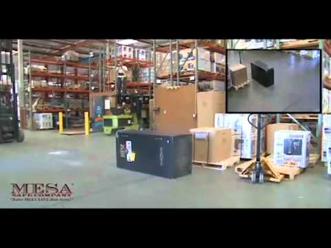 Mesa Safes - Gun Safe Drop Test
