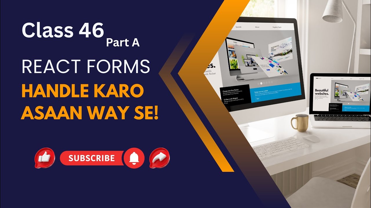 Form Handling in React in Urdu Hindi | React Forms Tutorial for Beginners