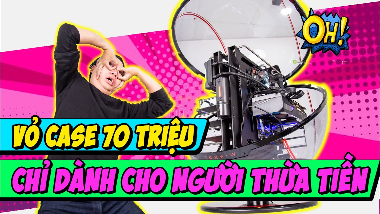 Vỏ Case In-Win WINBOT Black/Red Cực Ngần Bản Giới Hạn